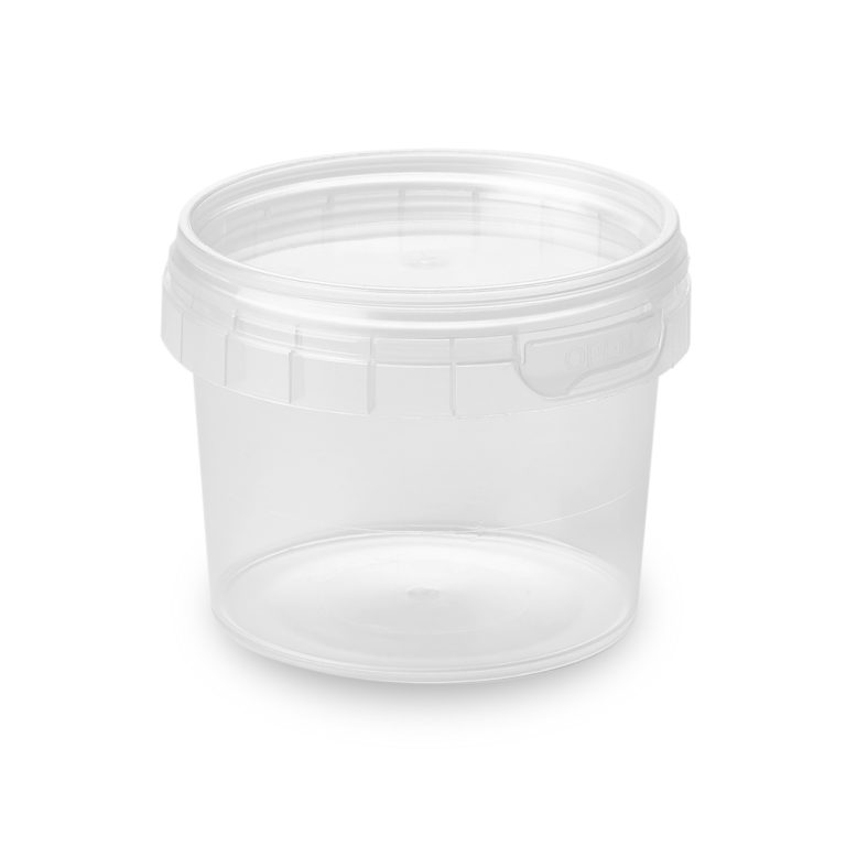 120ml Tamper Evident Plastic Containers with Lids | Leak-Proof, Food Safe
