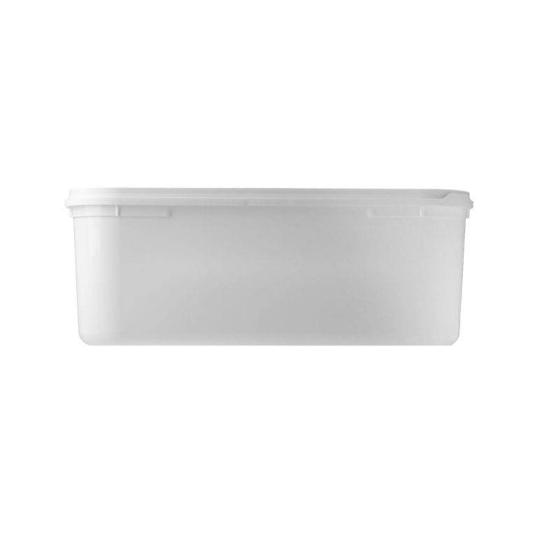 5L White Napoli containers and lids