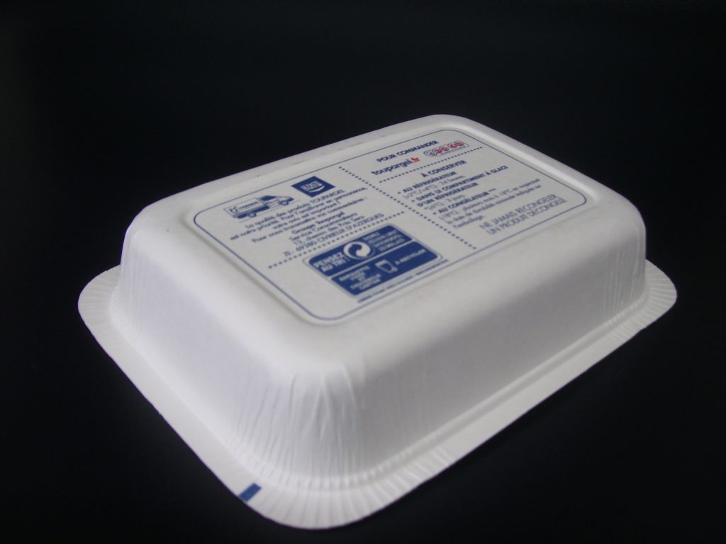 186 x 136mm Series of Rectangular White Pressed Board trays - SystemPAK