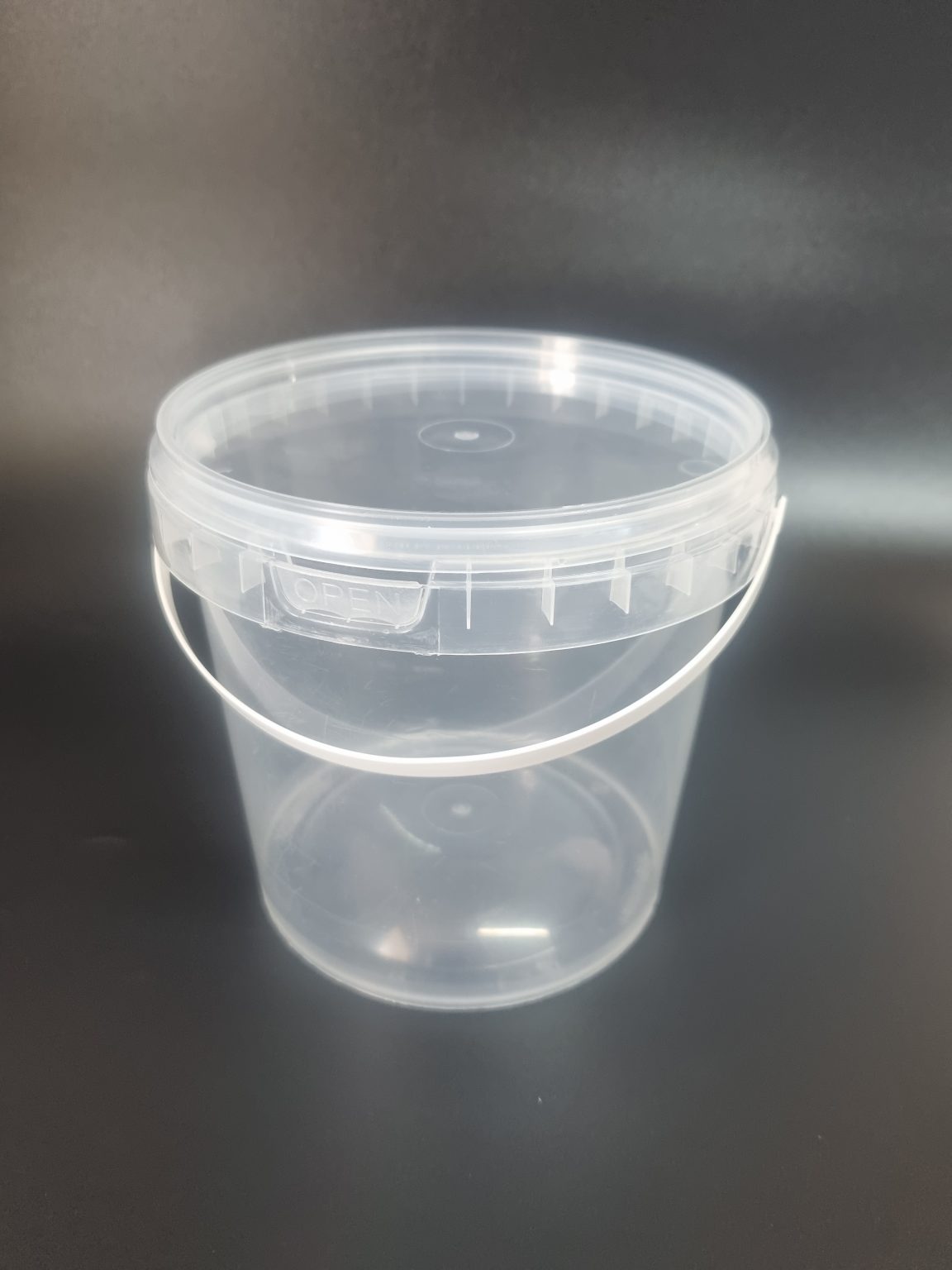 1750ml Round 150mm Diameter Tamper Evident Container with Handles And ...